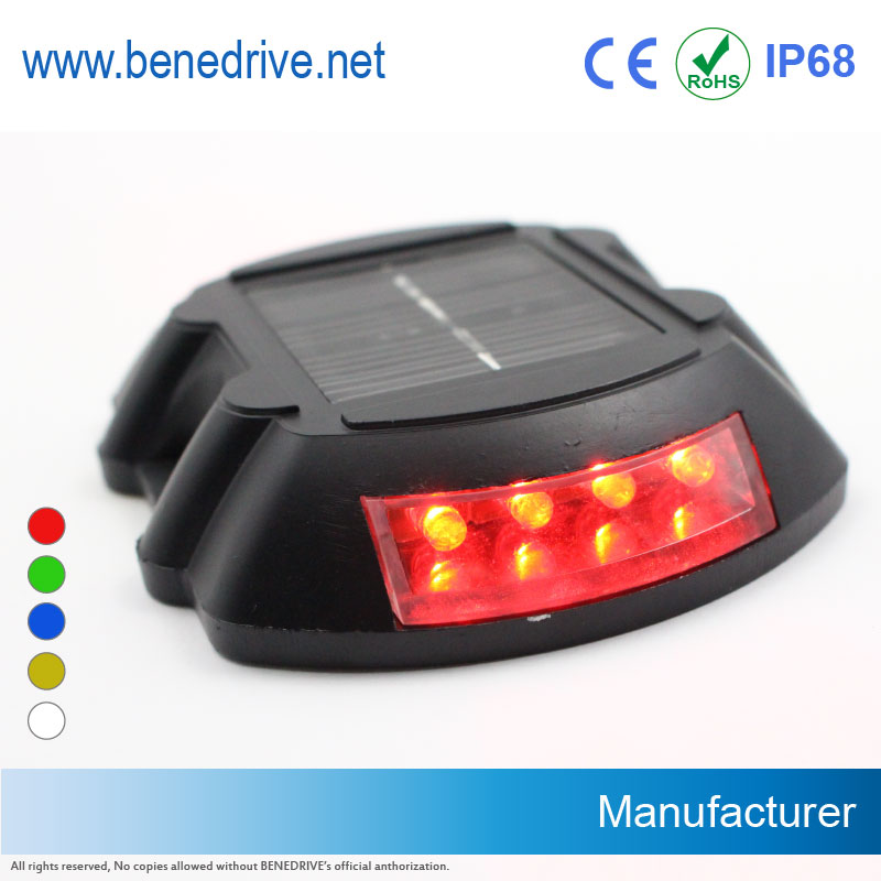 Aluminum Solar LED Road Studs - BENEDRIVE
